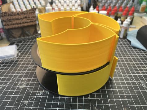 Parts Bin Inserts For Hatchbox Filament Spool By Aaron Nance Download Free Stl Model