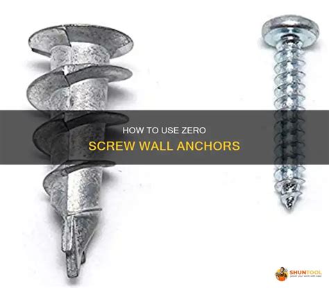 How To Use Zero Screw Wall Anchors Shuntool