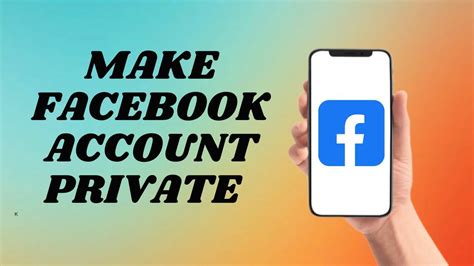 How To Make Facebook Account Private YouTube