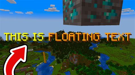 How To Summon Text Displays In Minecraft 120 Java Floating Text Massive Text Colors Easy