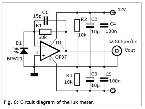 Operational Amplifier Photodiode Amplification Circuit Electrical Engineering Stack Exchange