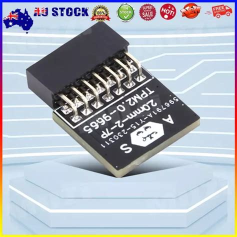 Au Tpm 20 Encryption Processor Lpc Interface For Asusmsiasrock
