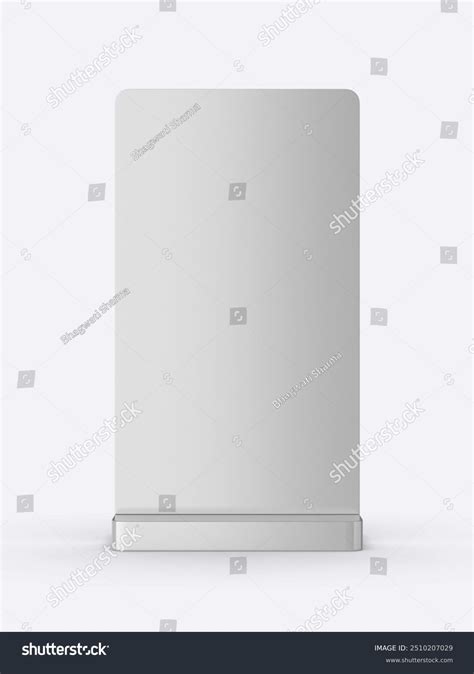 blank stand payment qr code mobile stock illustration 2510207029