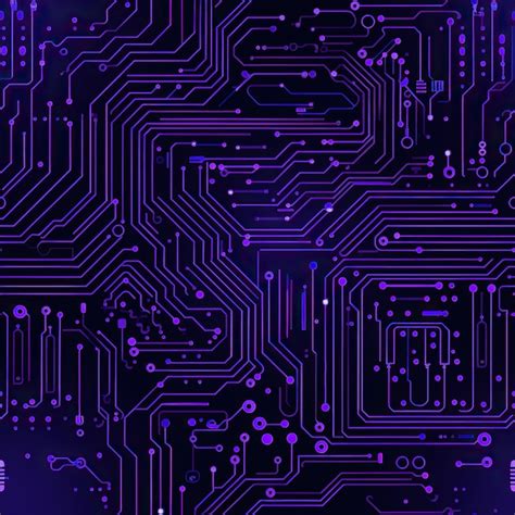 Premium Photo HighTech Circuit Board Design Seamless Pattern