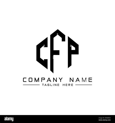 Cfp Letter Logo Design With Polygon Shape Cfp Polygon And Cube Shape Logo Design Cfp Hexagon