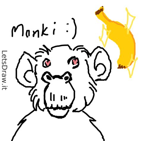 How To Draw Monkey Ex56xwxgp Png LetsDrawIt