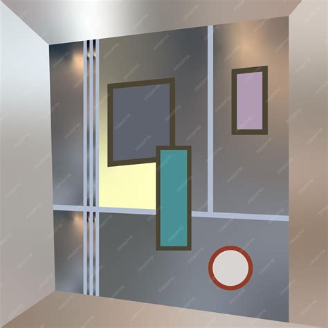 Premium Vector Wall Interior Design Vector Art