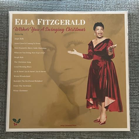 Ella Fitzgerald Wishes You A Swinging Christmas Lp 180 Gram Gold