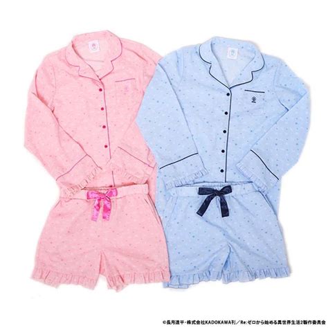 애니메이션 리제로의 캐릭터 람 And 렘의 티셔츠와 룸웨어 발매 소식