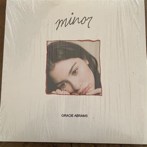 Gracie Abrams Minor Vinyl Perfect Condition No Depop
