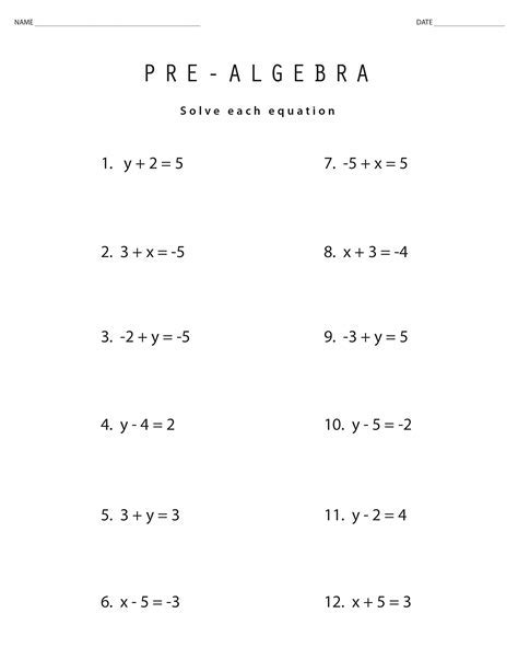 Algebra Problems 7th Grade