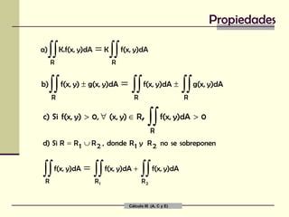 Integrales Dobles Ppt