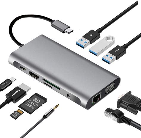 Docking Station Type C 10 In 1 Amman Jordan PC Circle