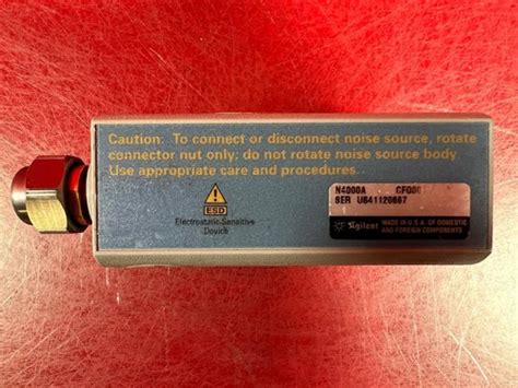 agilent keysight n4000a sns series noise source 10 mhz to 18 ghz enr