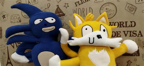 Taels Meme Sanic Meme Gotta Go Fast Large Plush Toy Size 15 Etsy Australia