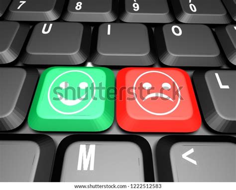 D Keyboard Concept D Render Stock Illustration Shutterstock