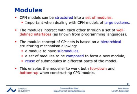Ppt Coloured Petri Nets Modelling And Validation Of Concurrent