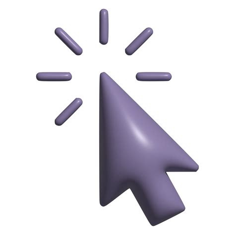 3d icon of cursor pointer 22584351 png