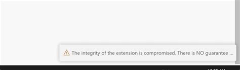 How Can I Get Rid Of Extension Integrity Check Rvscode