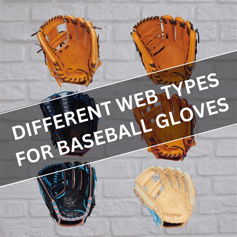 Baseball Glove Web Types Different Types Of Baseball Glove Webs Hb
