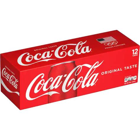 Coca Cola 12 Pack 12 Oz Can Happysliquor