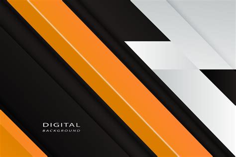 Abstract Orange Black Metallic Background 40975576 Vector Art At Vecteezy