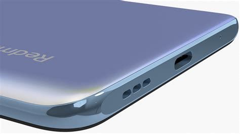 D Xiaomi Redmi Note Pro Blue Turbosquid