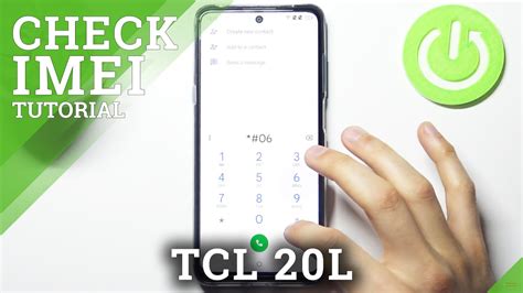 How To Check Imei In Tcl 20l Locate Imei And Serial Number Youtube