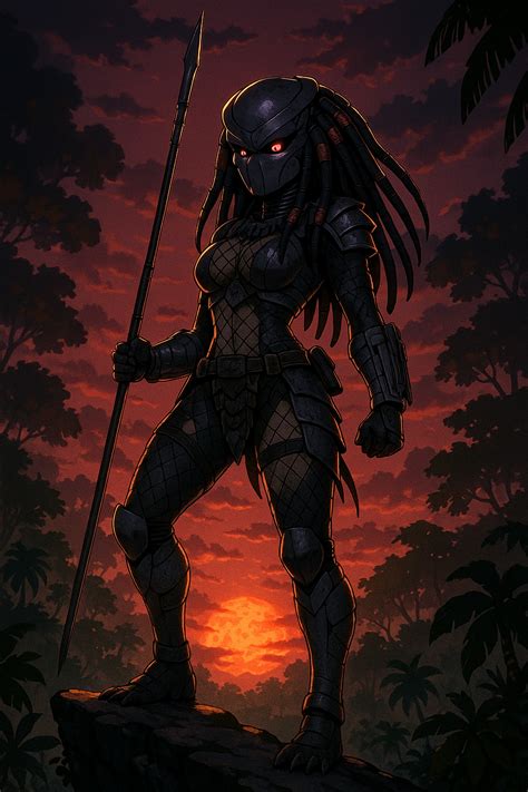 Female Predator Alien By Mort Aux Arts On Deviantart