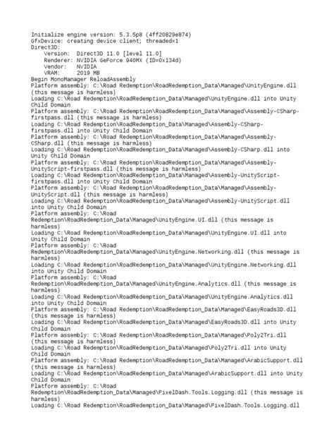 output log pdf shader operating system technology