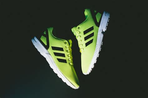 Adidas Originals Zx Flux Electric Yellow Hypebeast