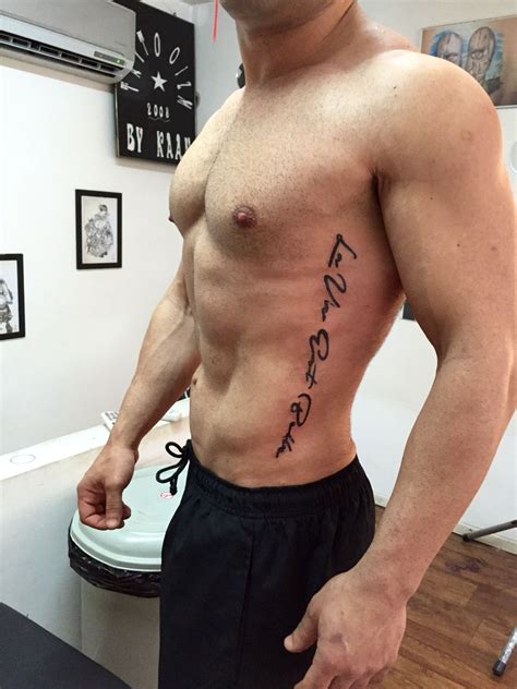 Rib Tattoos For Guys Quotes Printable Calendars At A Glance