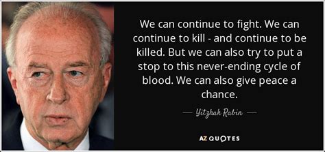 Top 25 Quotes By Yitzhak Rabin Of 72 A Z Quotes