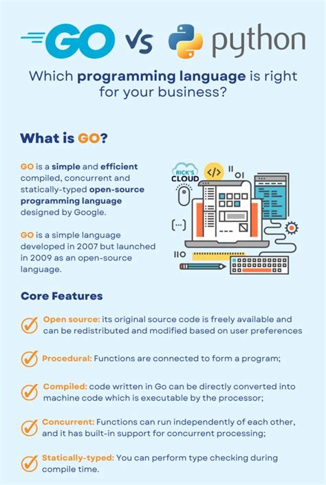 Infographic Go Vs Python RicksCloudAI
