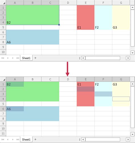 How To Merge Cells Or Split Merged Cells Office File API DevExpress Documentation