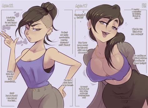 Rule 34 1girls Before And After Big Breasts Bimbofication Breasts