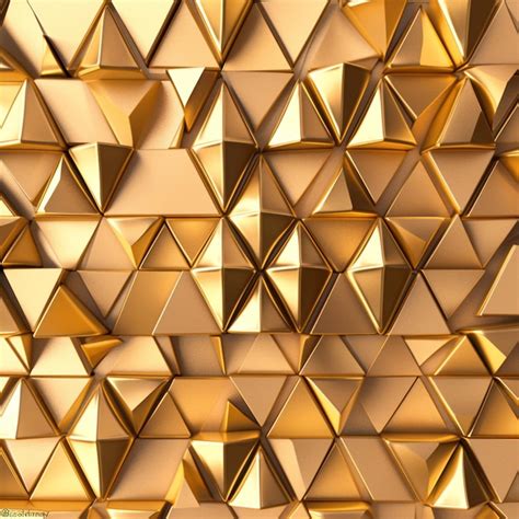 Premium Photo 3d Gold Defect Mathematical Pattern And Luxury View Ai