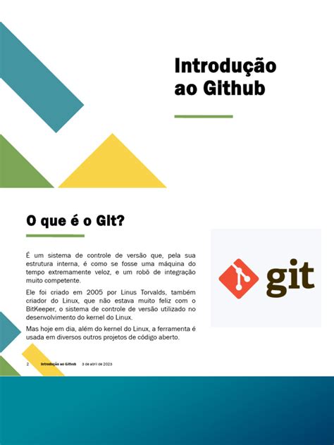 Introdução Ao Github Mini Tutorial Pdf Shell Informática Linux