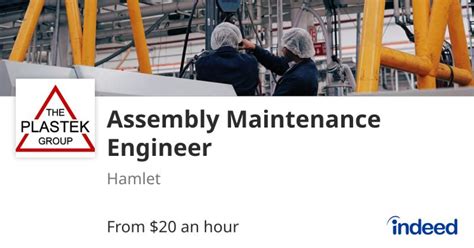 The Plastek Group On Linkedin Assembly Maintenance Engineer Hamlet Nc 28345