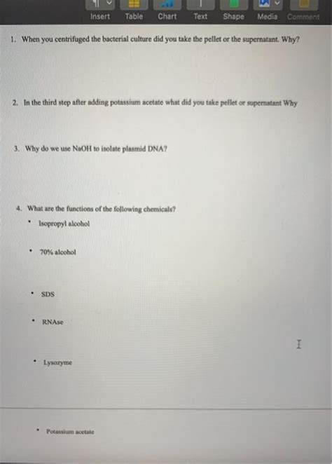 solved insert table chart text shape media comment 1 when