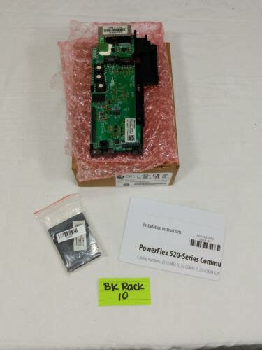 New Allen Bradley 25 Comm E2p A Powerflex 520 Ethernet Ip Comm Adapter Spw Industrial