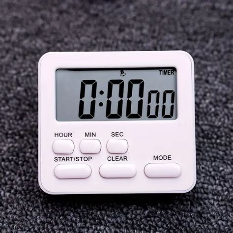 Magnetic Countdown Timer Flash Alarm Cooking Sports Learning Temu