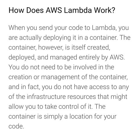 How Does Aws Lambda Work Reli5cloudcomputing