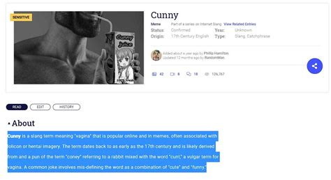 米獸🦪 最近我推特下面有外國人會留言cunny不知道什麼意思查查看 ㄜ Oy1g3j Plurk