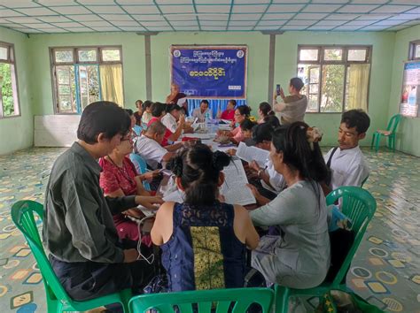 စမ်းချောင်းမြို့နယ် လူထုအခြေပြုဗဟိုဌာန၌ စာပေချစ်မြတ်နိုးသူများ Book
