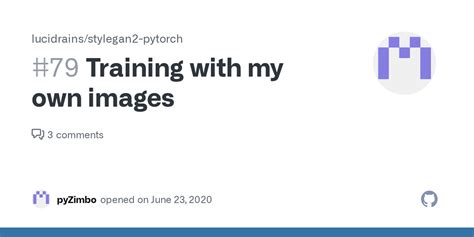 Training With My Own Images Issue Lucidrains Stylegan Pytorch GitHub