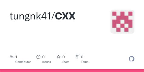 Github Tungnk41cxx