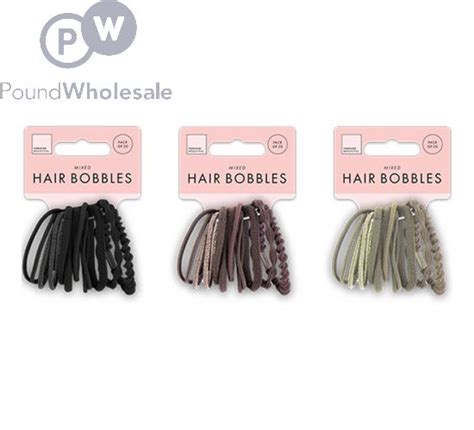 Wholesale Forever Beautiful Mixed Hair Bobbles 20 Pack Assorted Colours Pound Wholesale