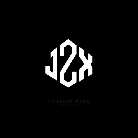 Jzx Letter Logo Design With Polygon Shape Jzx Polygon And Cube Shape