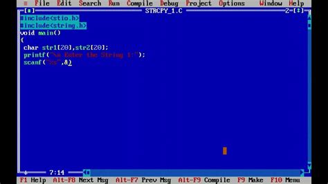 C Program To Accept The String From User And Copy One String Into Other